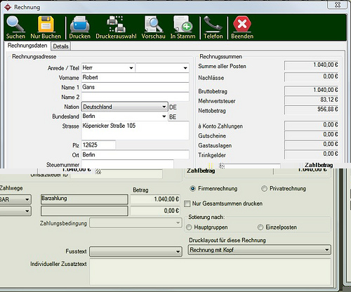 Hotelsoftware PosBill mit ResiGo - Hotelsoftware Blog